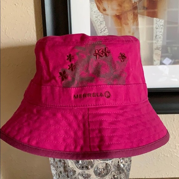 Merrell | Accessories | Merrell Bucket Hat Magenta Bucket Hat New Lxl ...